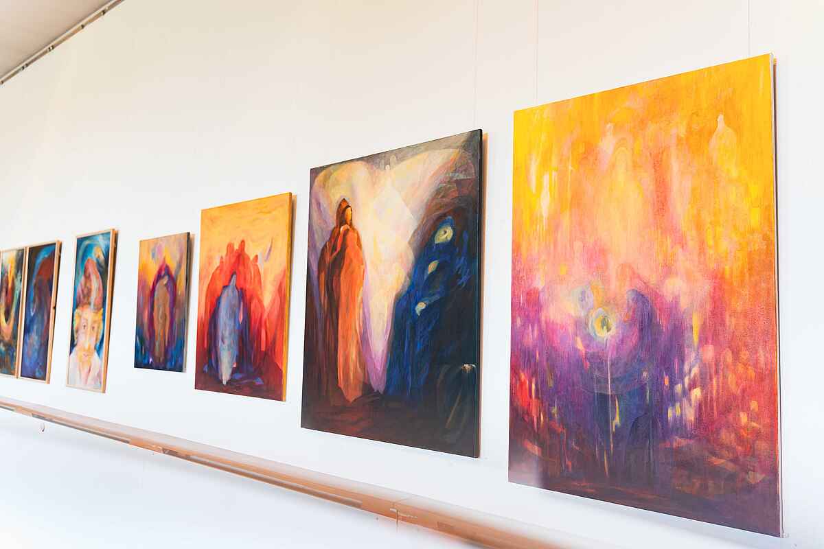 Striving Parzival, suffering Anfortas